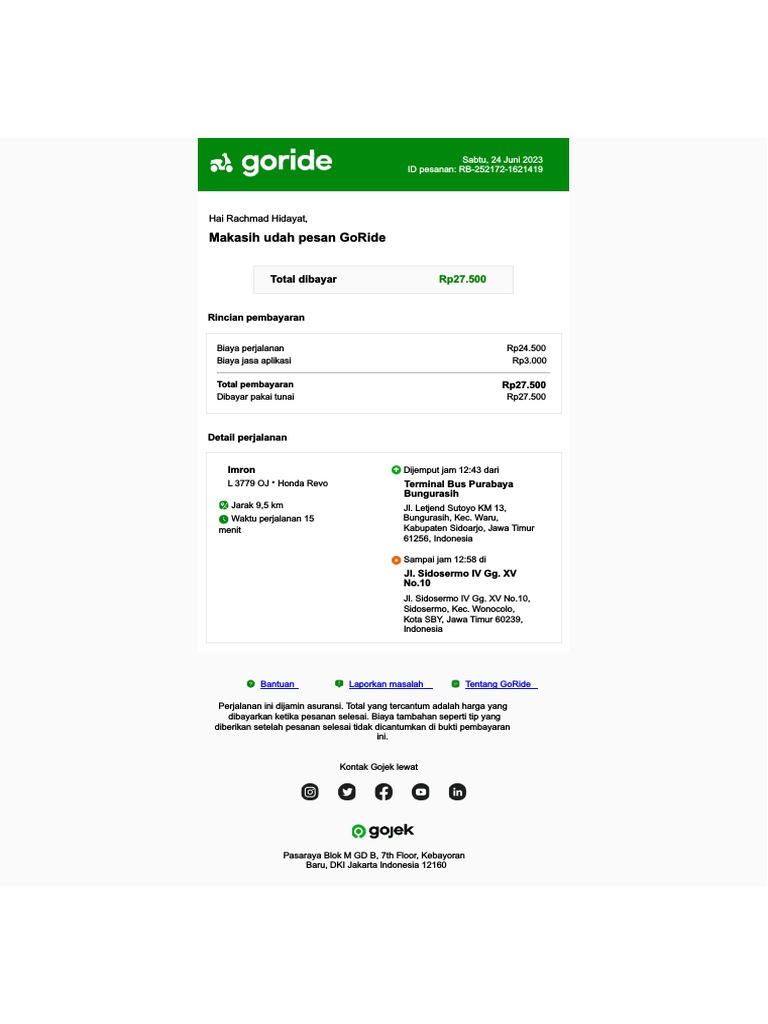 Gojek Bojonegoro | PDF