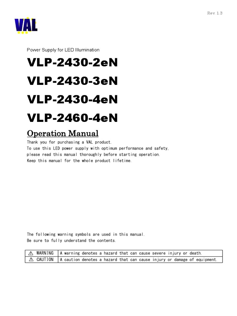 VLP-2460-4eN SpecSheet E | PDF | Power Supply | Ip Address