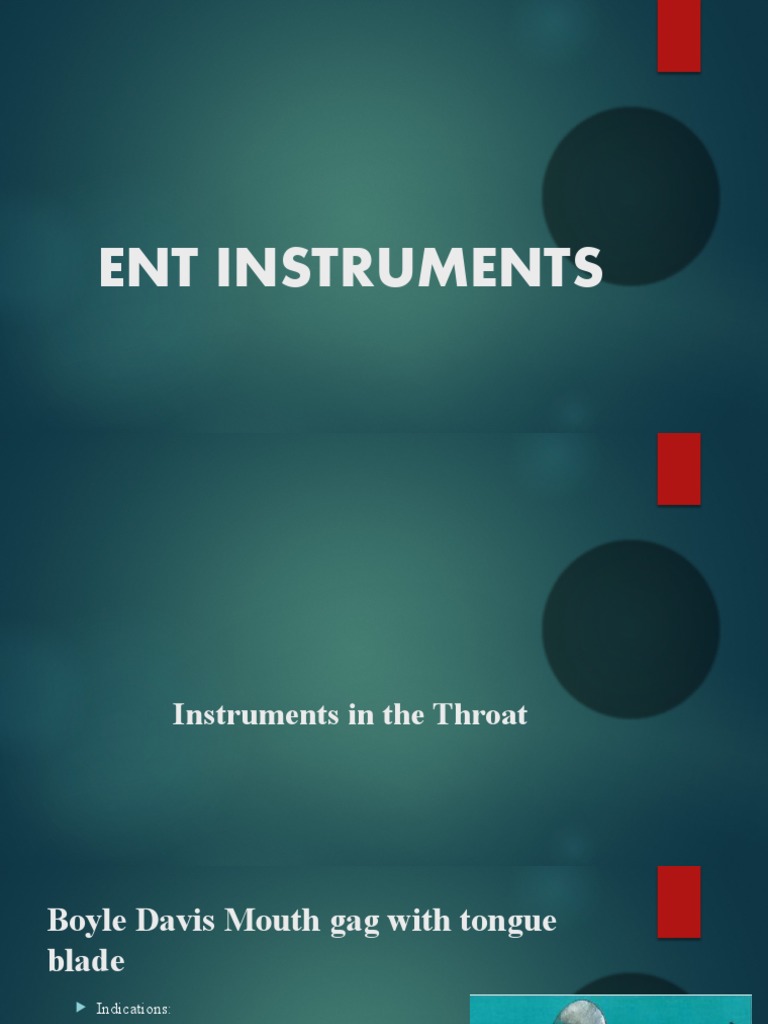 ENT Instruments | PDF | Hearing Aid | Ear
