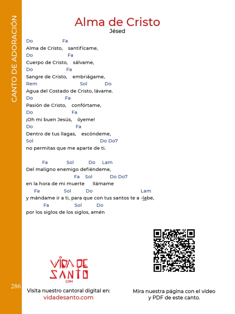 Alma de Cristo | PDF