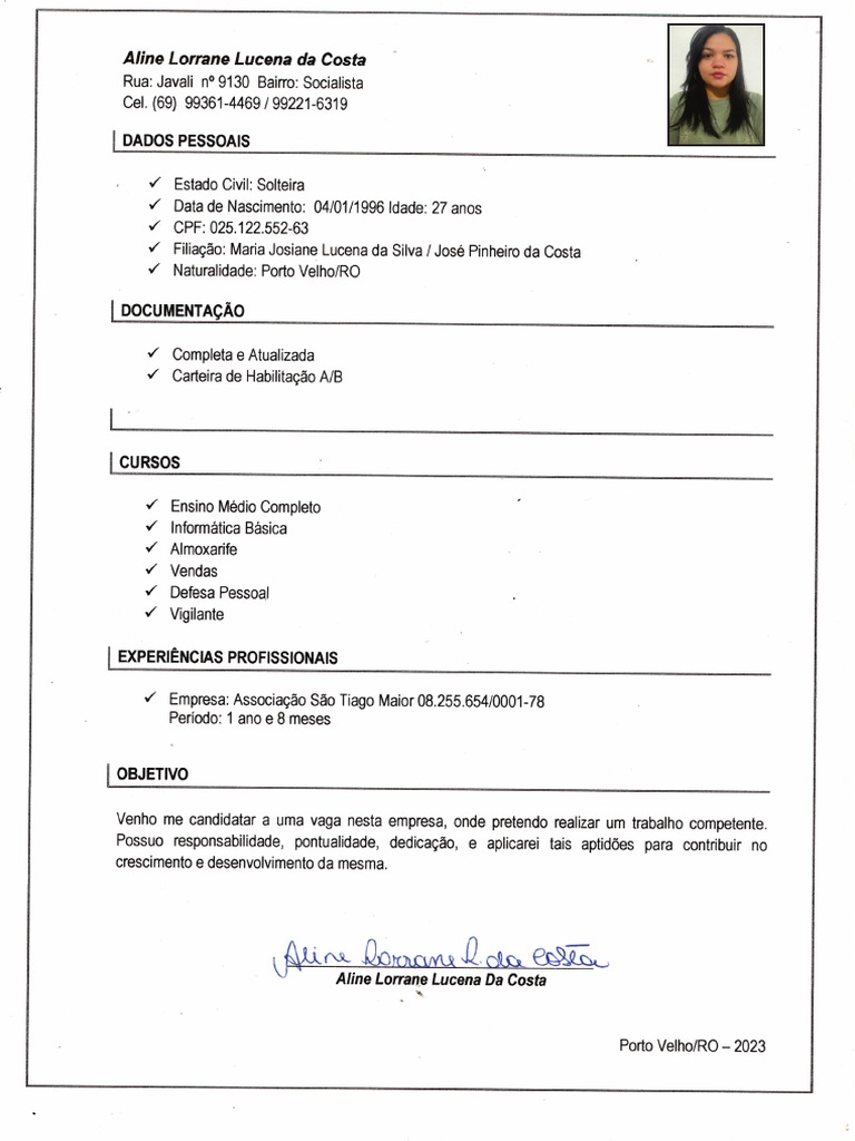 Aline lorrane lucena da costa | PDF