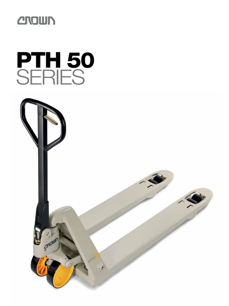 PTH 50 Brochure | PDF | Pallet | Truck