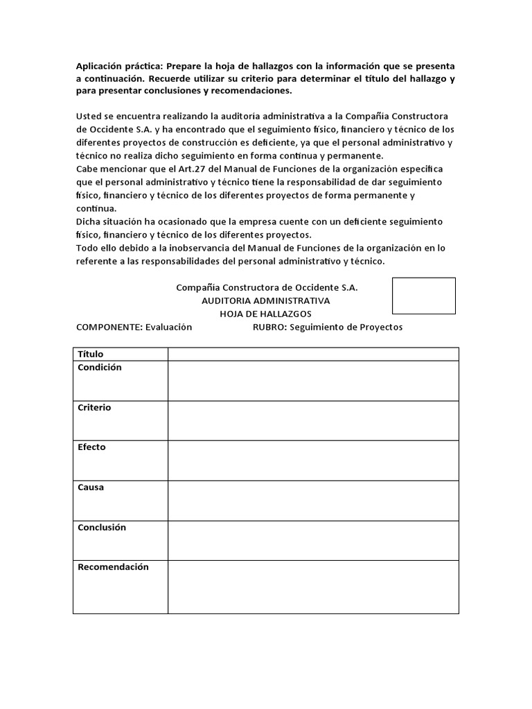 Ejercicio Practico 7 | PDF