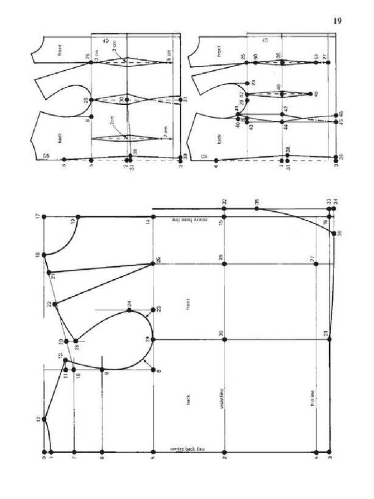 Metric Pattern Cutting | PDF