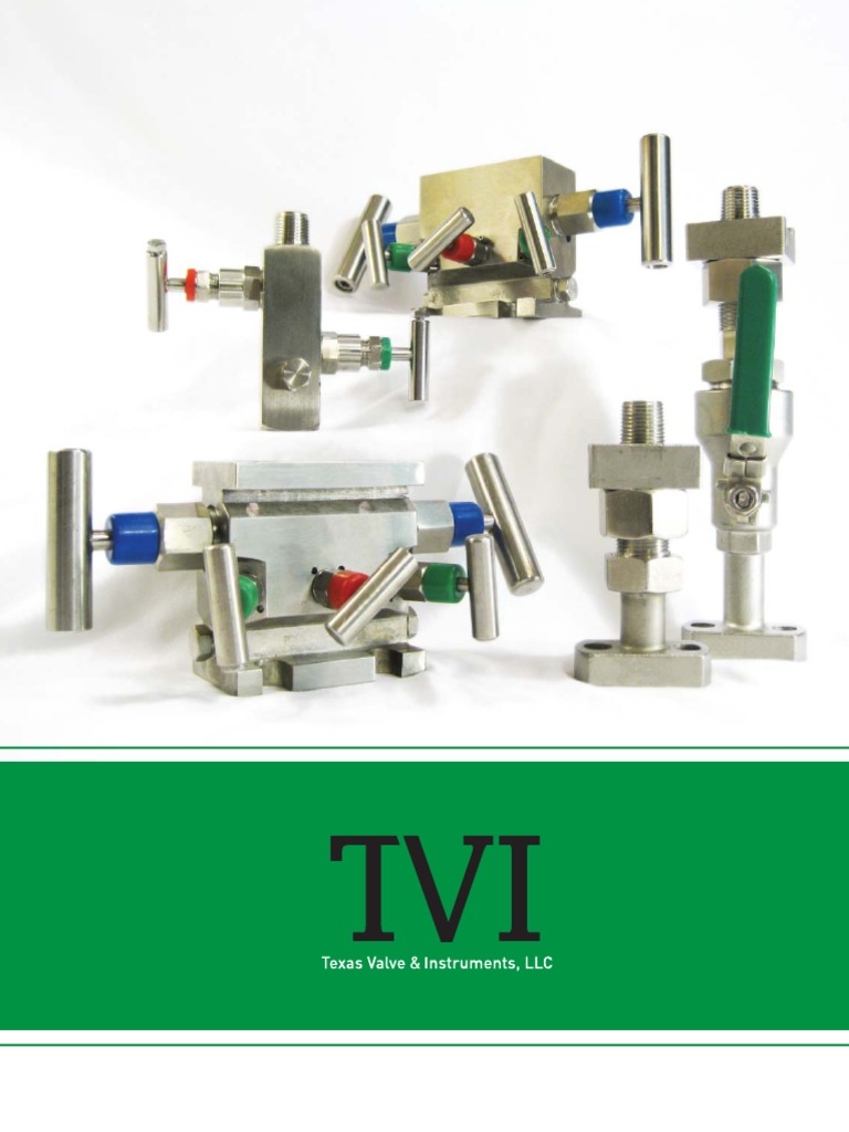 Tvi Catalog | PDF | Valve | Pipe (Fluid Conveyance)
