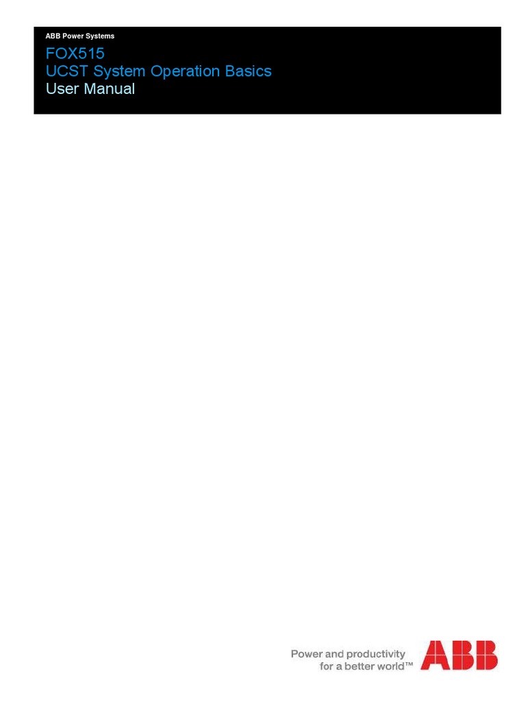 ABB UCST SYS OP BASIC r8 RD 1KHW002060 | PDF | Menu (Computing ...