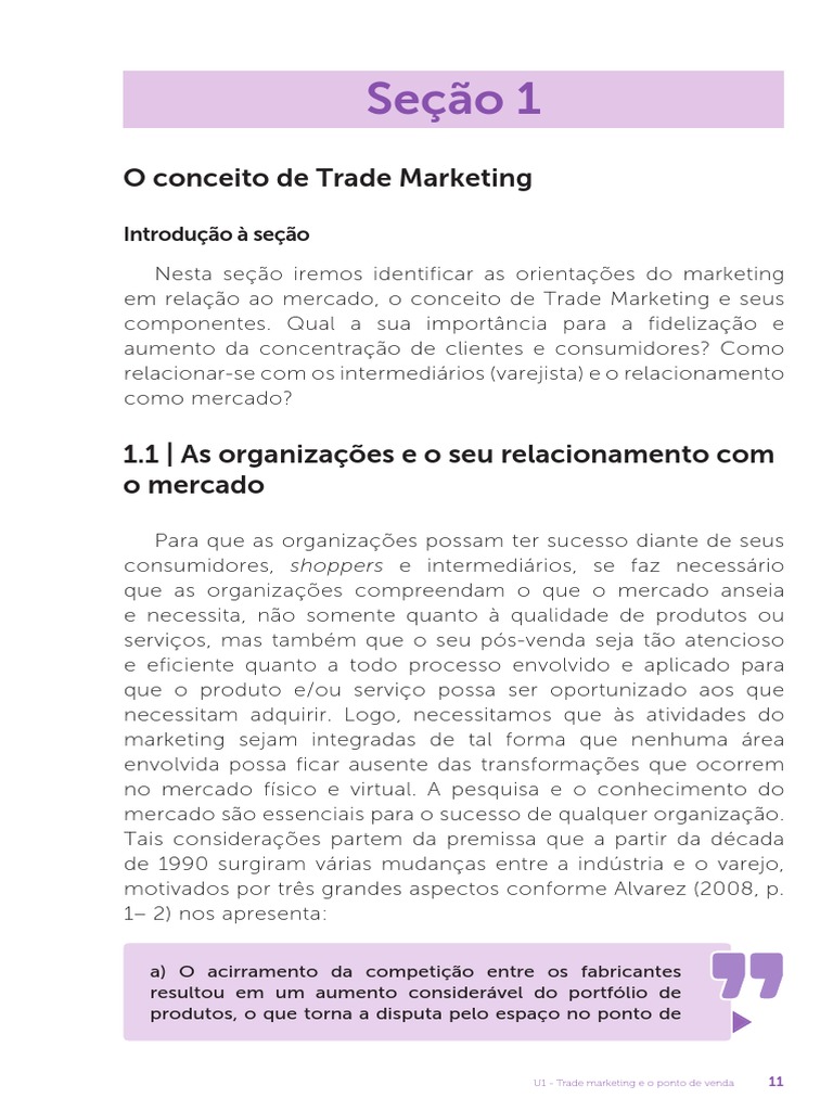Cap 1 Trade Marketing Intro | PDF | Marketing | Mercado (economia)