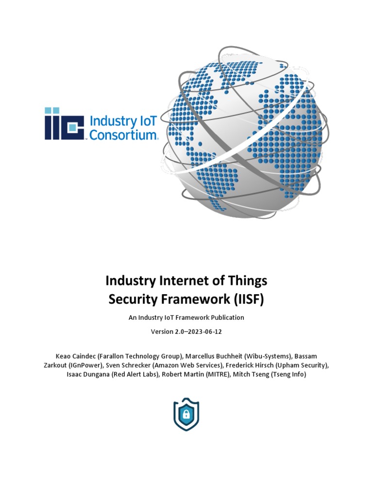 IISF-Industry Internet of Things Security Framework v2 (ebook) | PDF | Computer Security | Security