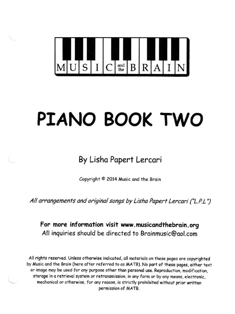 Piano Book 2 | PDF