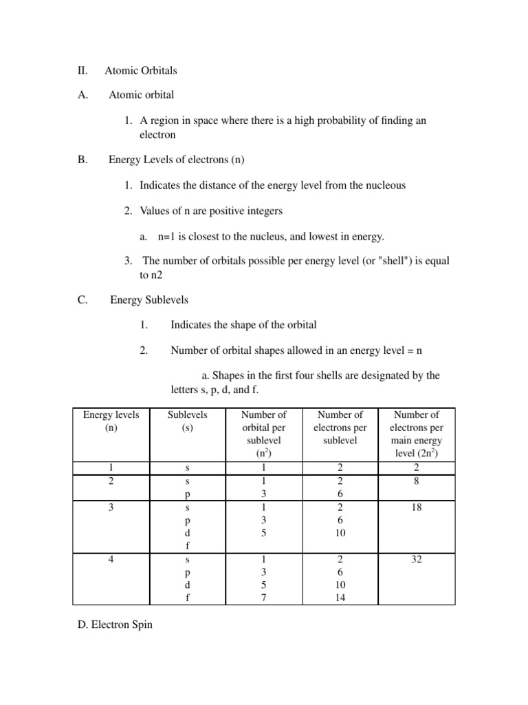 3 Module Two Lesson Three Guided Notes | PDF | Electron Configuration ... 3 Module Two Lesson Three Guided Notes | PDF | Electron Configuration ...
