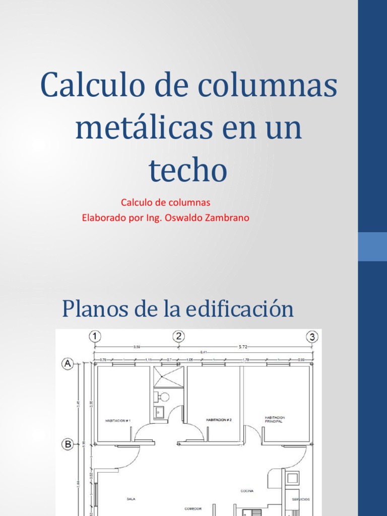 Guia 8 Calculo de Columnas PARA TECHO | PDF | Viga (Estructura ...