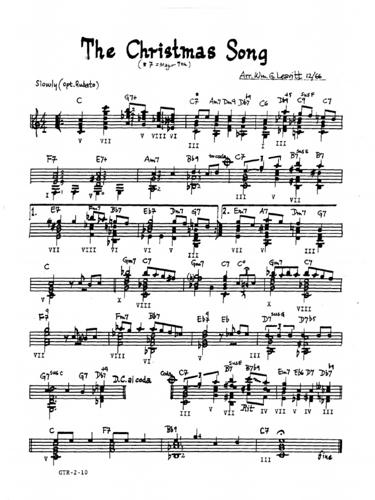 The Christmas Song | PDF