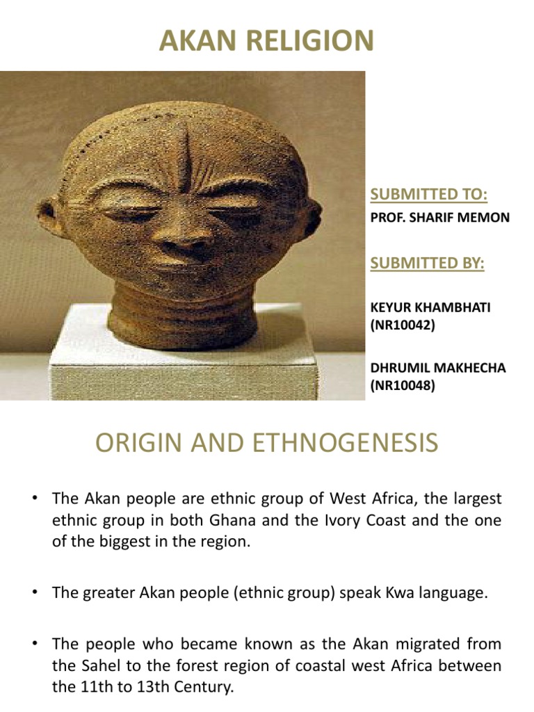 Akan Final | West Africa | Religion And Belief