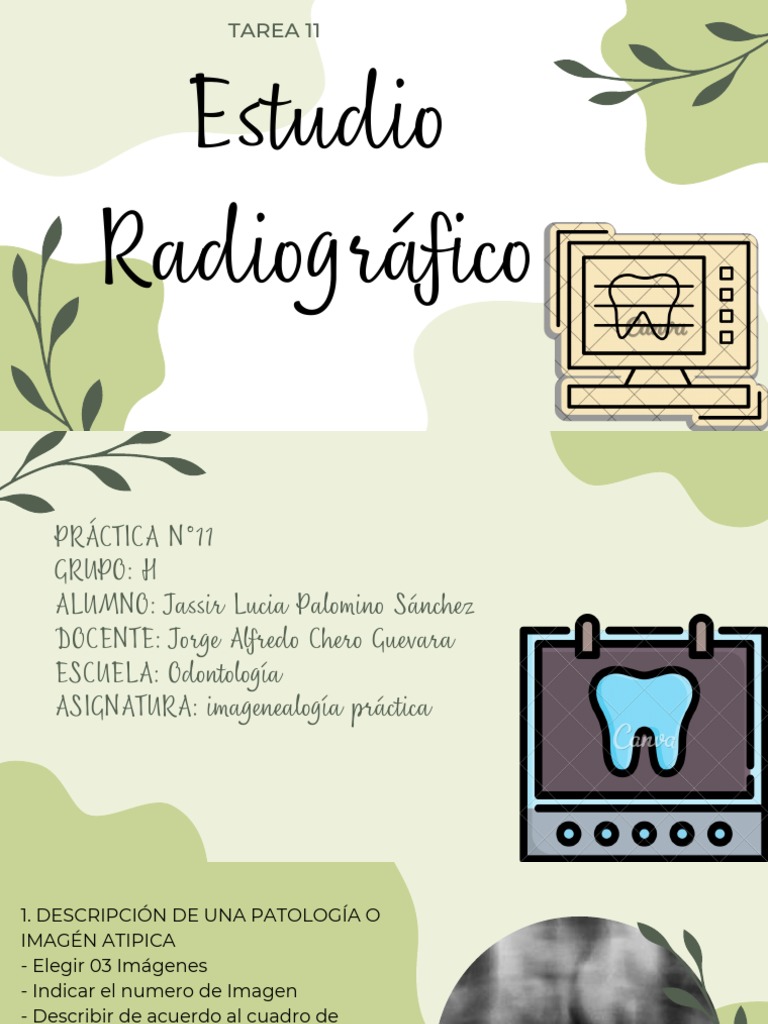 Estudio Radiográfico | PDF