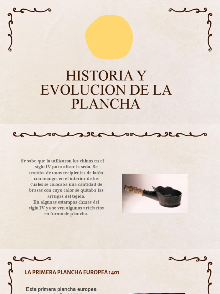 Historia Yevolucion de La Plancha | PDF
