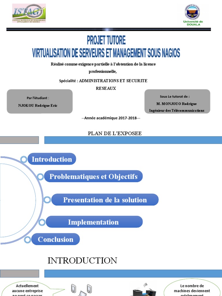 Projet Supervision Et Management Sur Nagios | PDF | Système d'exploitation | Linux