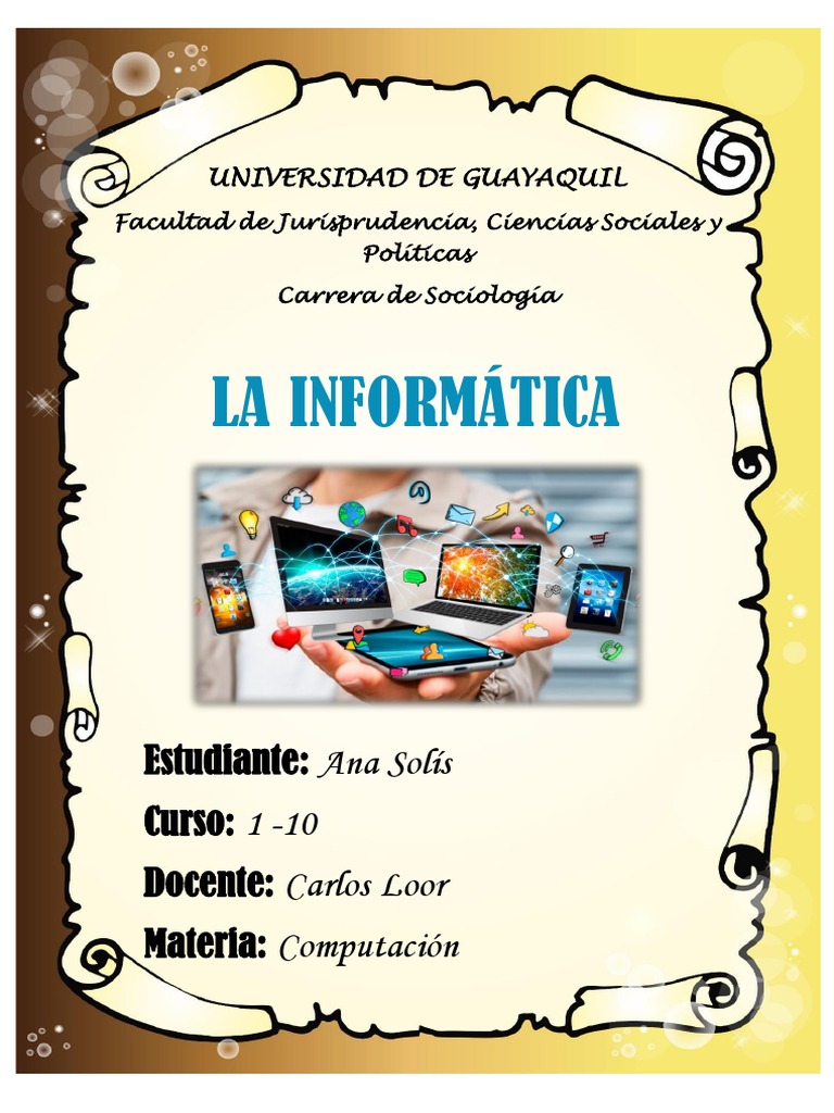 La Informatica | PDF | Hardware de la computadora | Informática