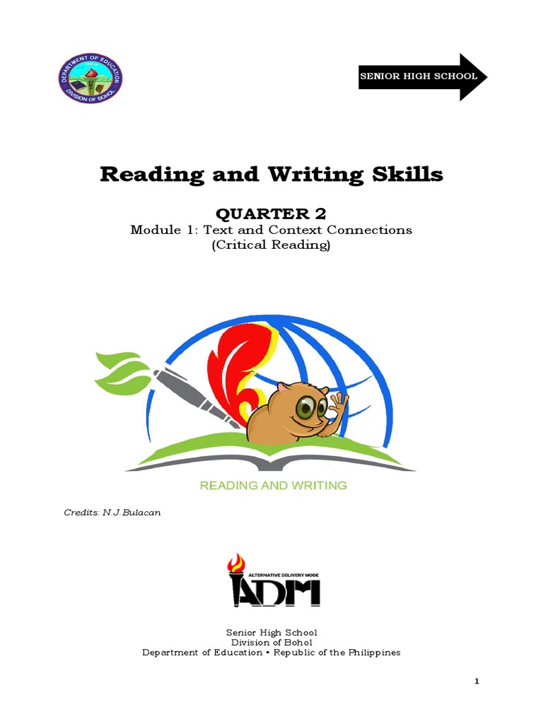 SHS Raw Q2 Module1 WK1-6 030217 | PDF | Greenhouse Gas | Intertextuality