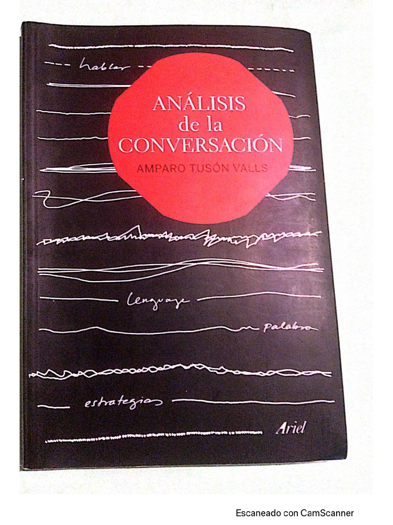 Amparo Tusón-Análisis de La Conversacion | PDF