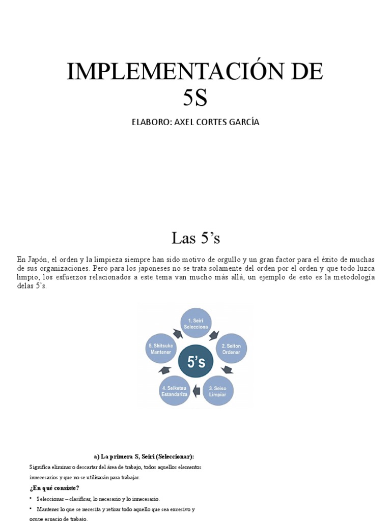Implementacion 5s