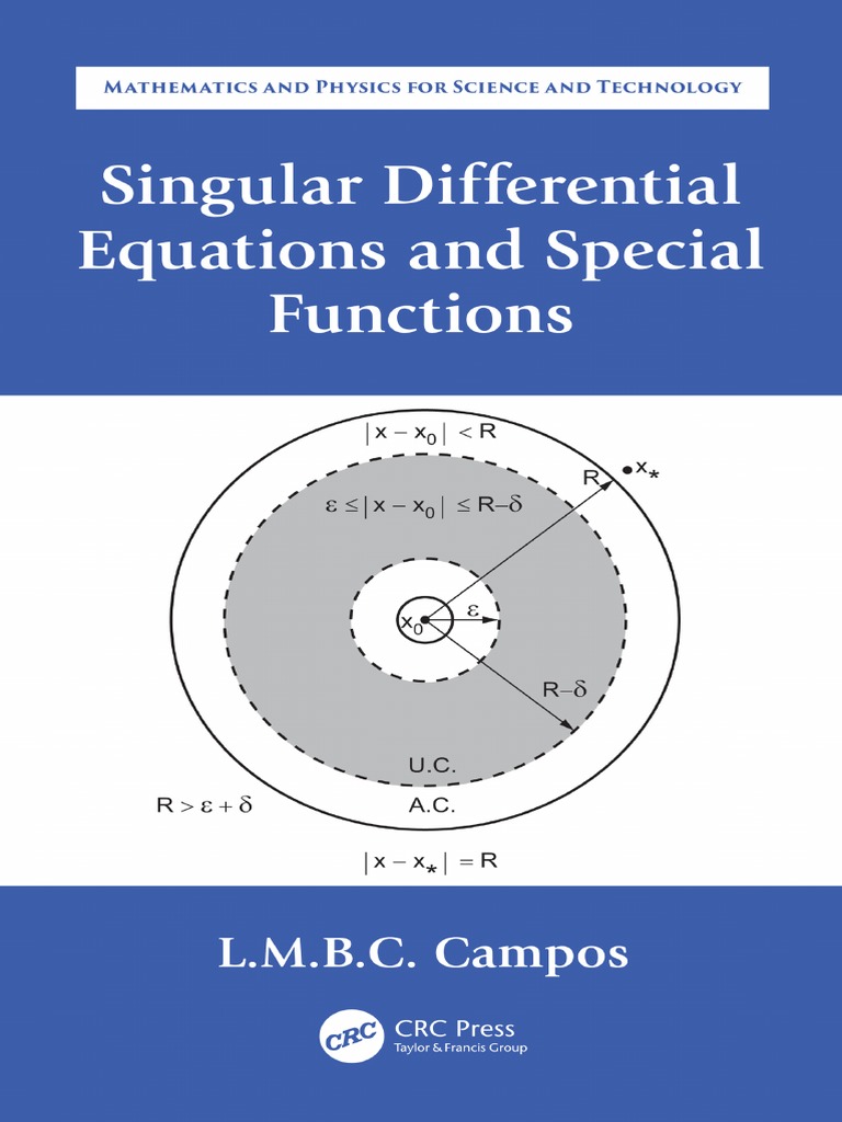 8 Singular Differential Equations and Special Functions Campos | Download Free PDF ...