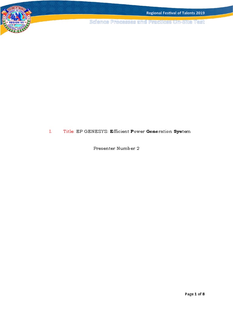 Ep Genysis Revised Sample Stemazing | PDF | Anaerobic Digestion | Biogas