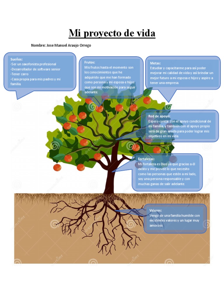 Arbol - Proyecto de Vida | PDF