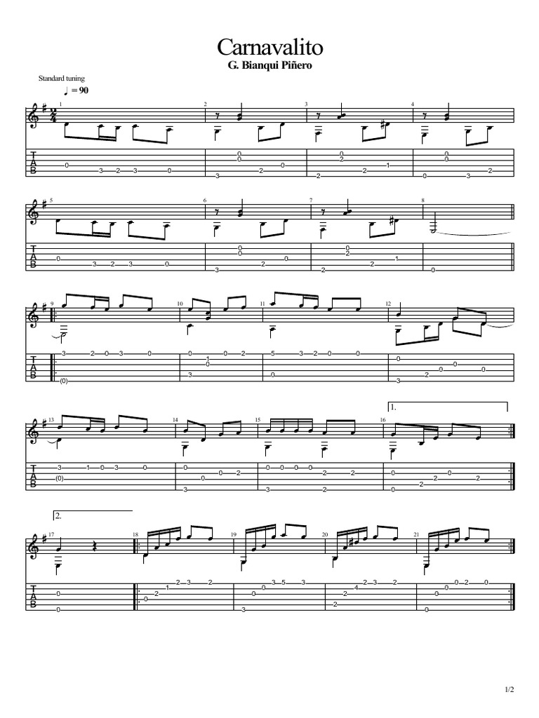 Carnavalito Song and Dance Guide | PDF