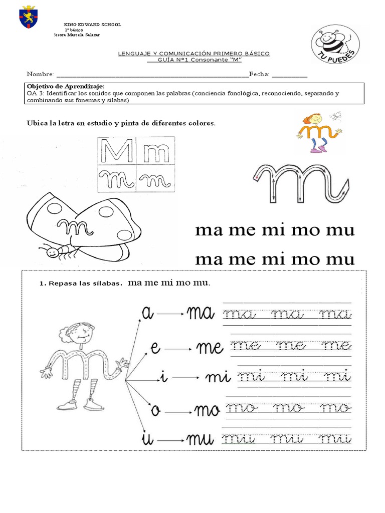 Inicio Letra M-1 | PDF