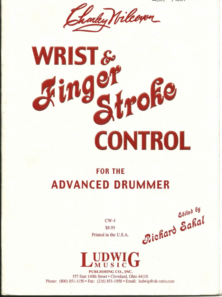 Charles Wilcoxon Wrist and Fingers Control | PDF