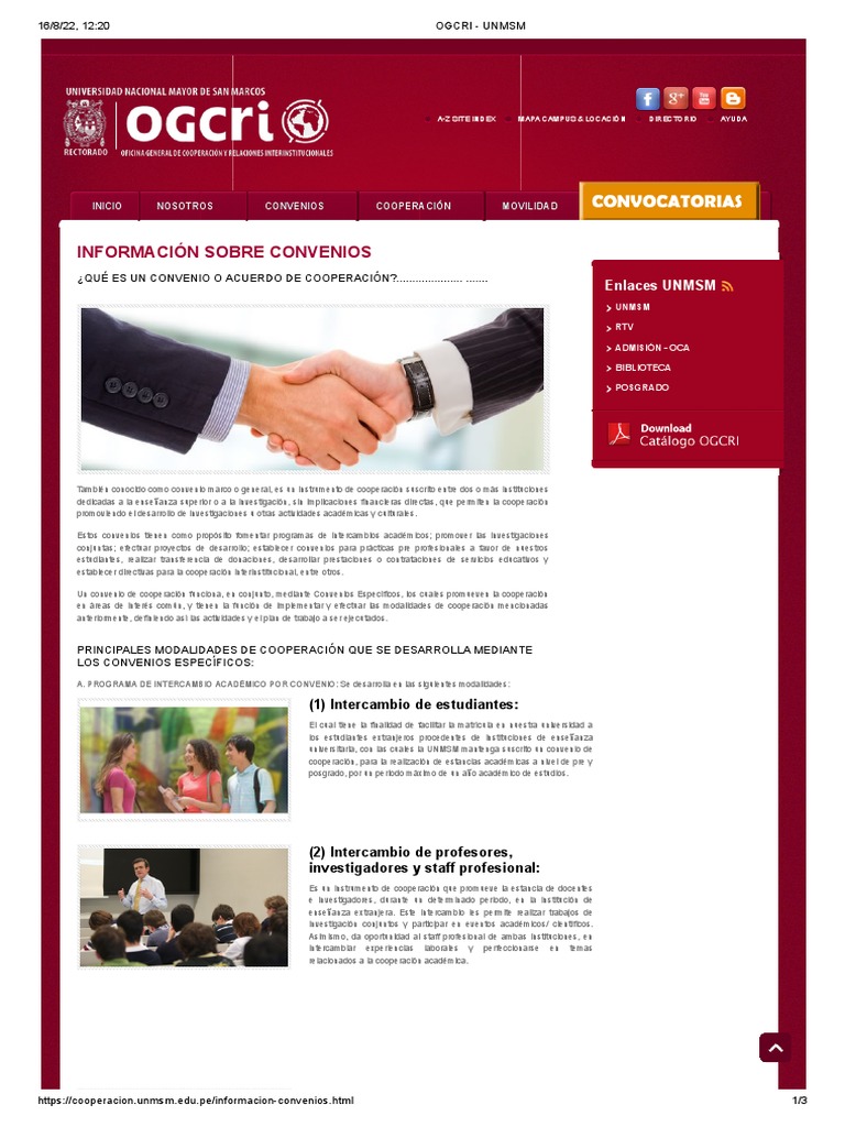 Ogcri - Unmsm | PDF | Enseñando