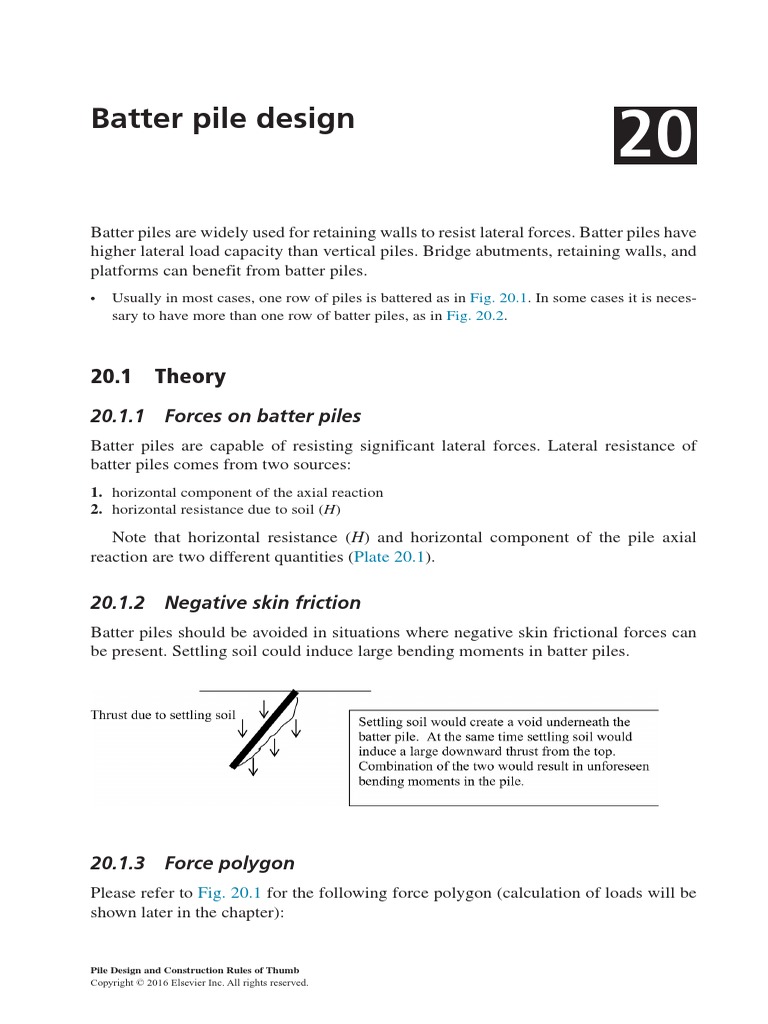 C Coek Info - Batter-Pile-Design | PDF | Deep Foundation | Bending