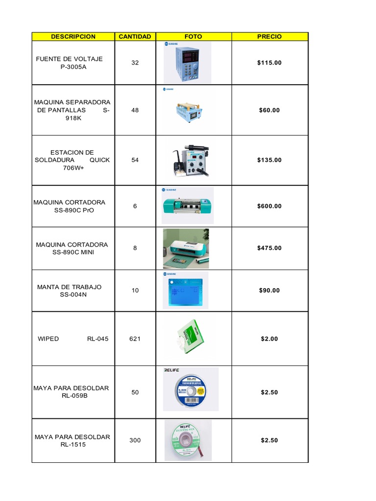 Catalogo Sunhsine Actualizado 2023 Oficial | PDF