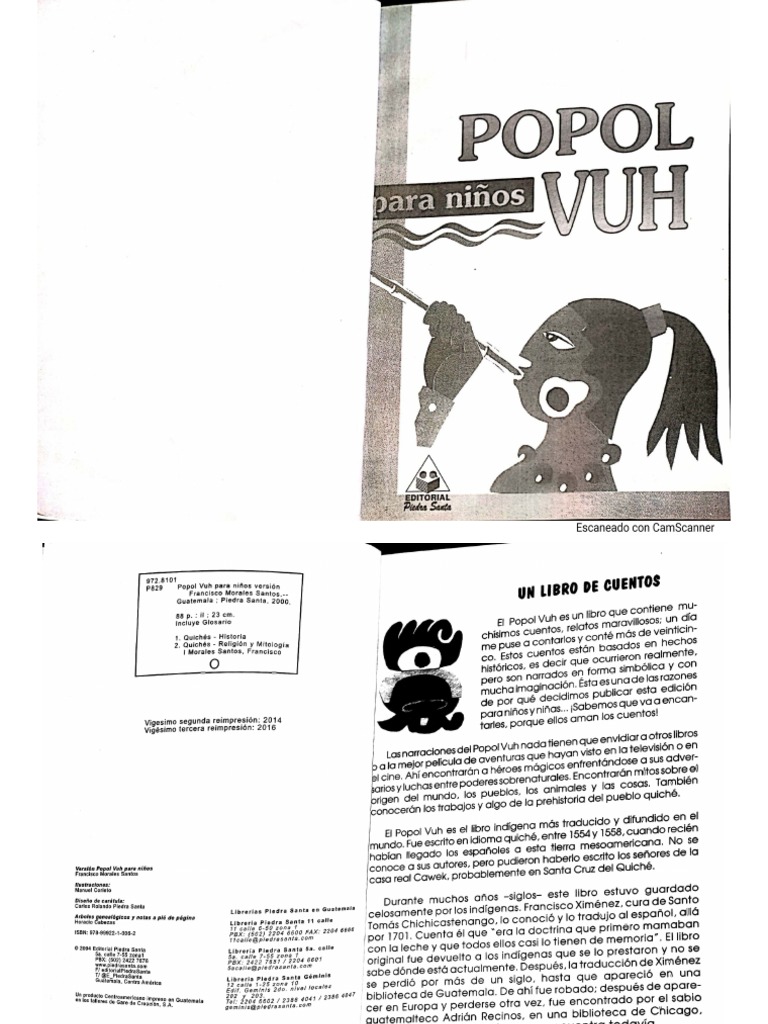 Popol Vuh para Niños | PDF