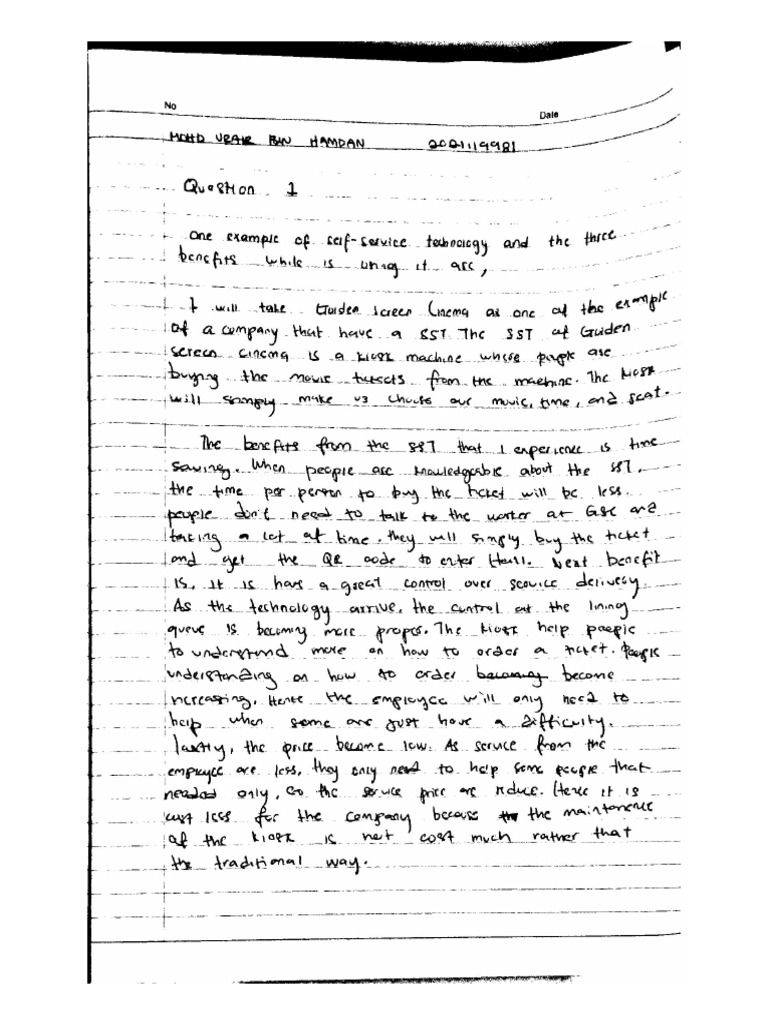 Mkt540g1 Mohd Uzair Bin Hamdan | PDF