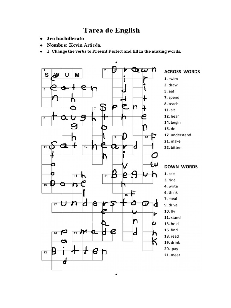 Deber Kevin Ingles | PDF