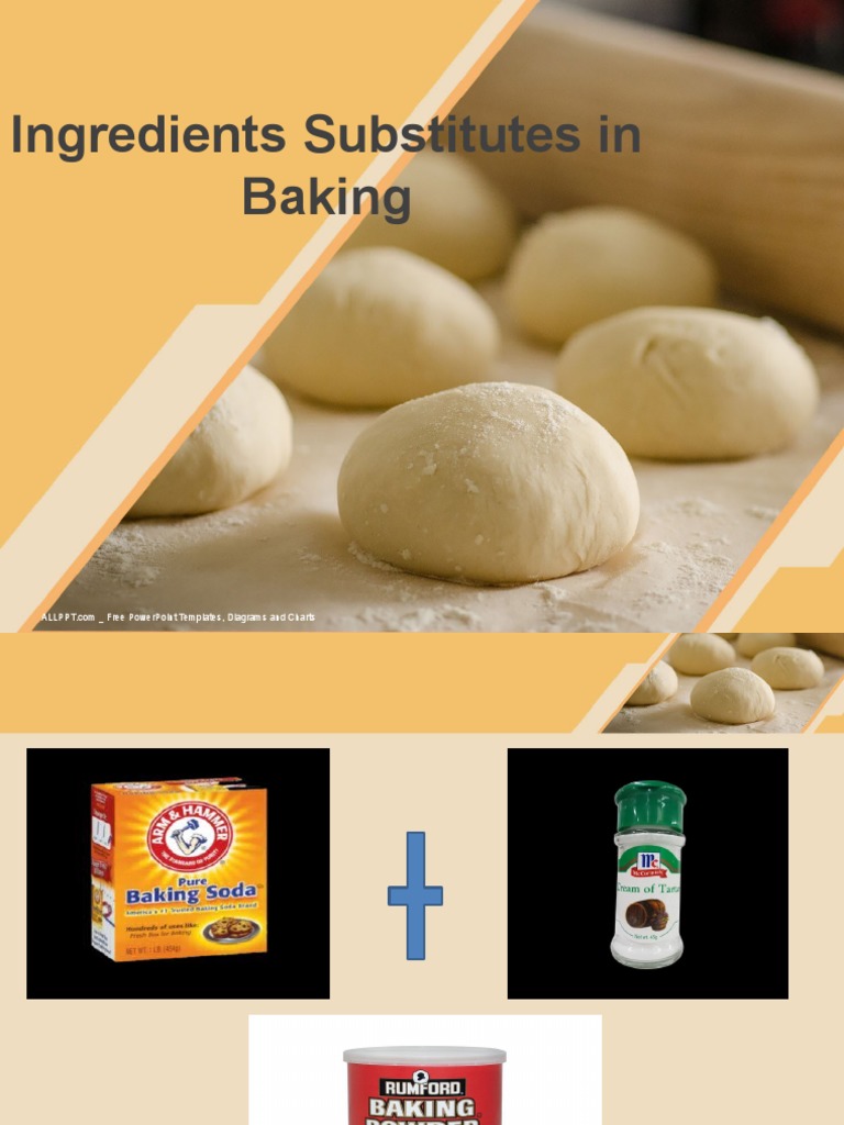Baking Ingredient Substitution Guide | PDF | Flour | Baking Powder