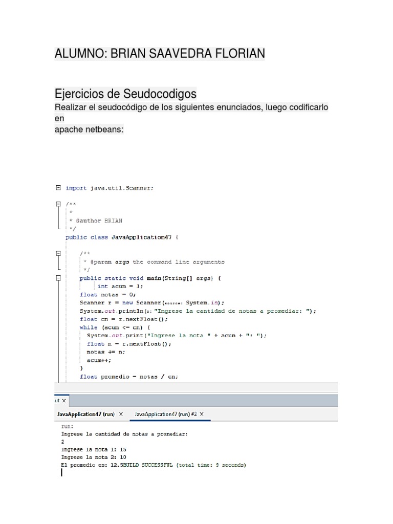 TRABAJO BRIAN SAAVEDRA 2 | PDF