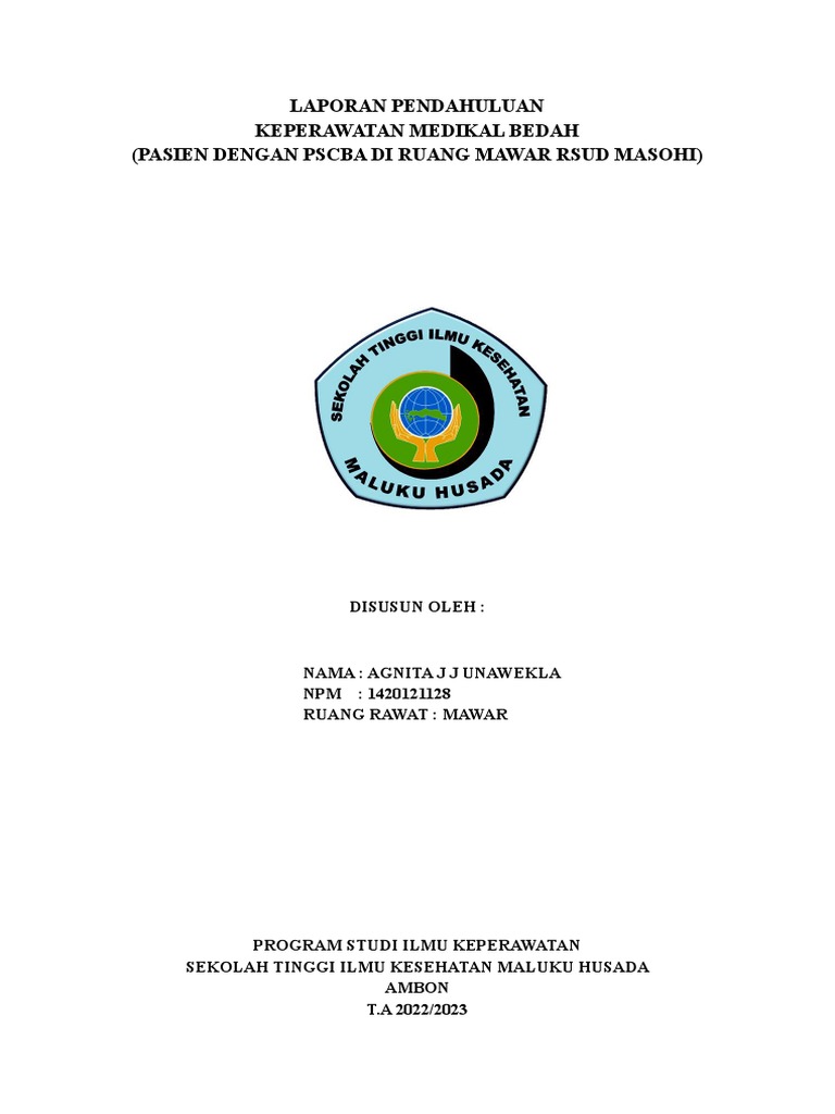Laporan Pendahuluan PSCBA | PDF | Pengembangan Diri | Kesehatan Holistik
