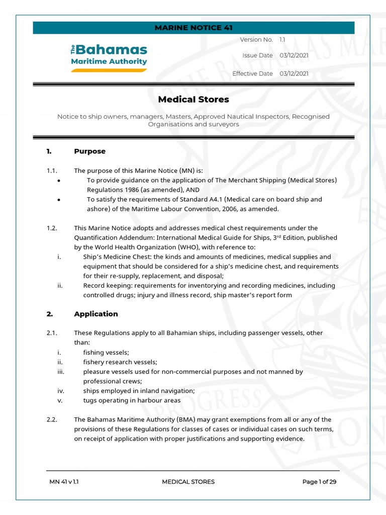 MN041 Medical Stores | PDF | Ships | Surgical Suture