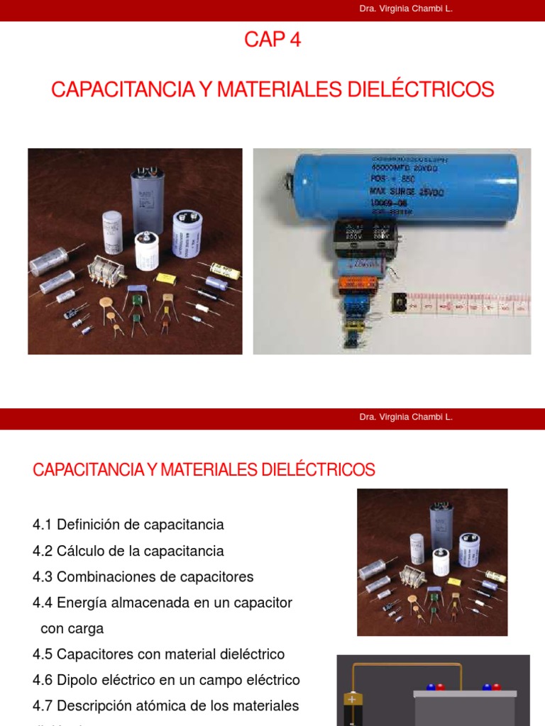 Capacitores F | PDF | Condensador | Capacidad