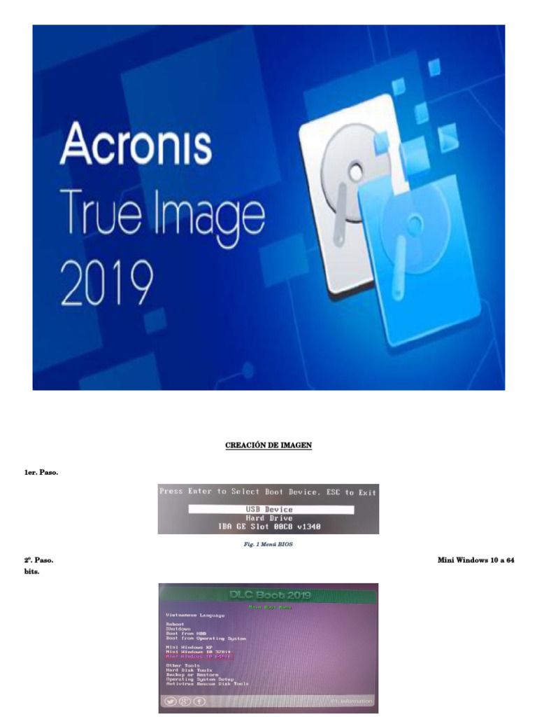 Manual Acronis | PDF | Microsoft Windows | Software del sistema