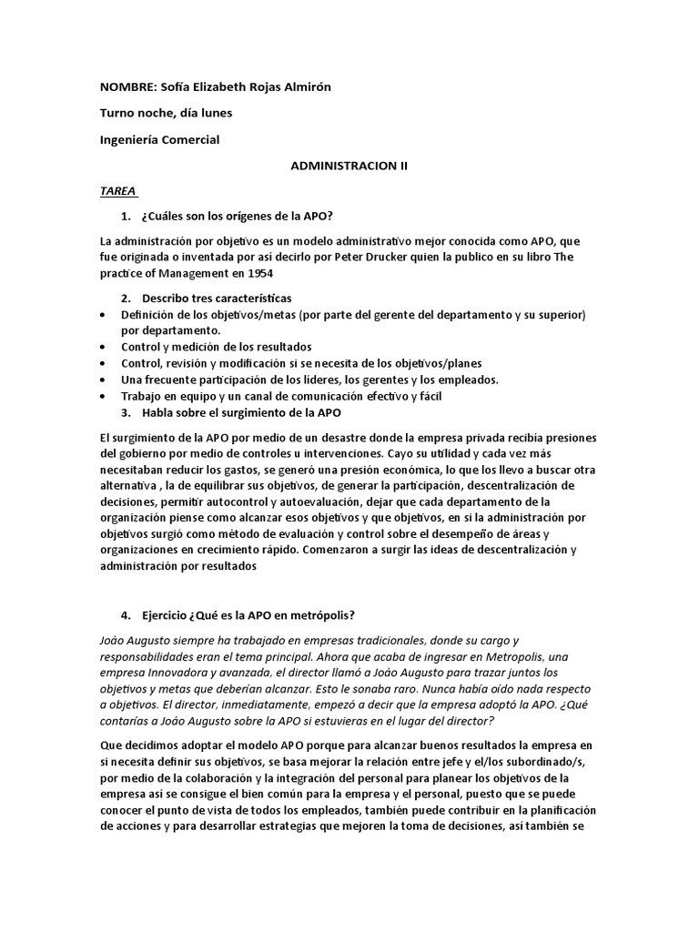 TAREA | PDF | Toma de decisiones | Planificación