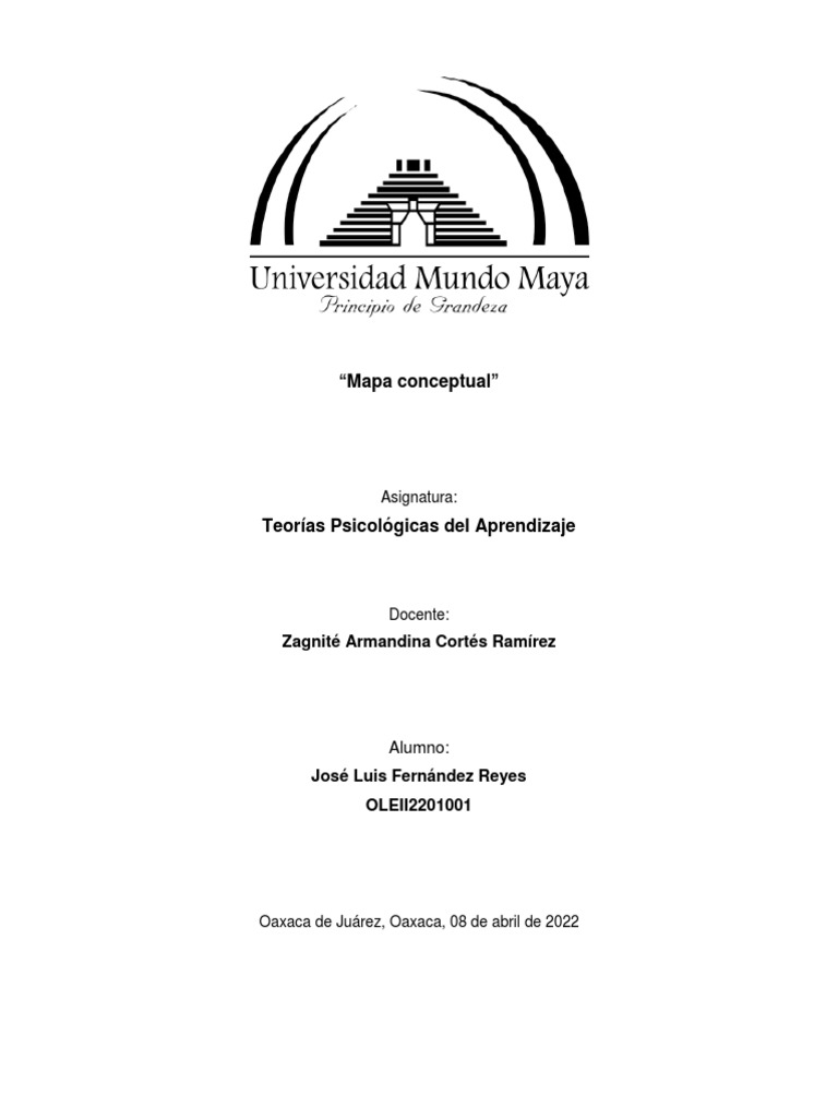 Mapa Conceptual | PDF Mapa Conceptual | PDF