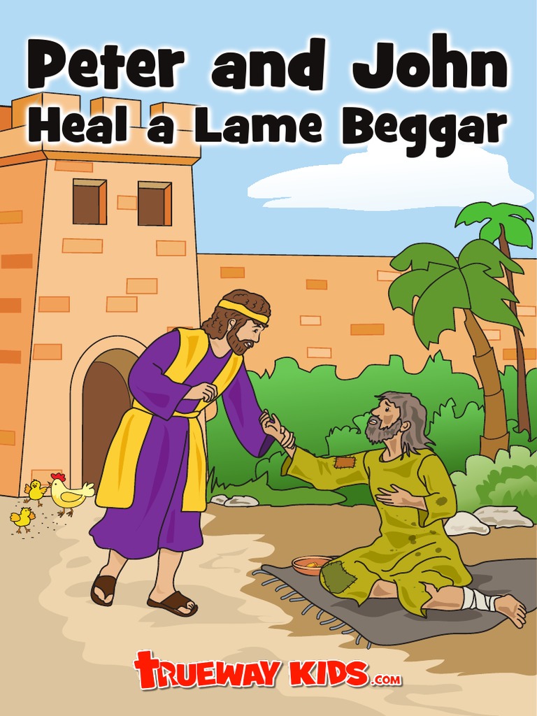 Peter and John Heal a Lame Beggar | PDF | Saint Peter | Jesus