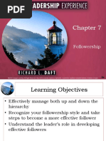 Chapter 07 Followership | PDF | Thought | Leadership