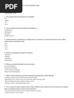 RBT Initial Competency Assessment Guide | PDF | Reinforcement | Behavior