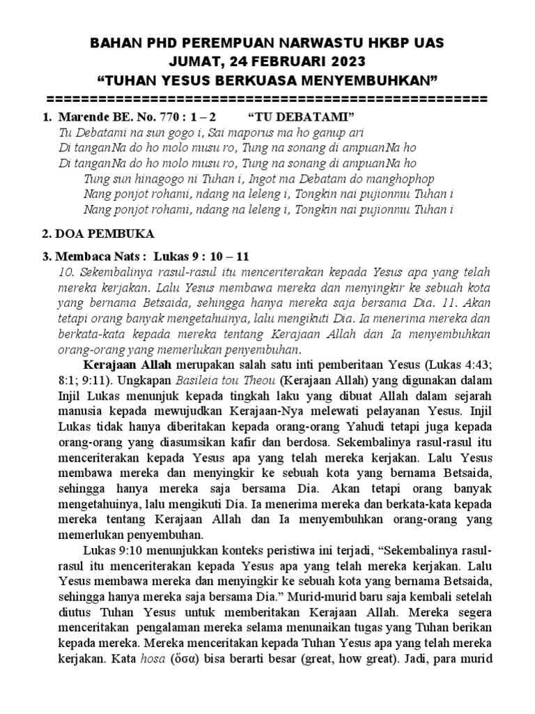 2023.02.24 (FS) Bahan PHD Narwastu | PDF