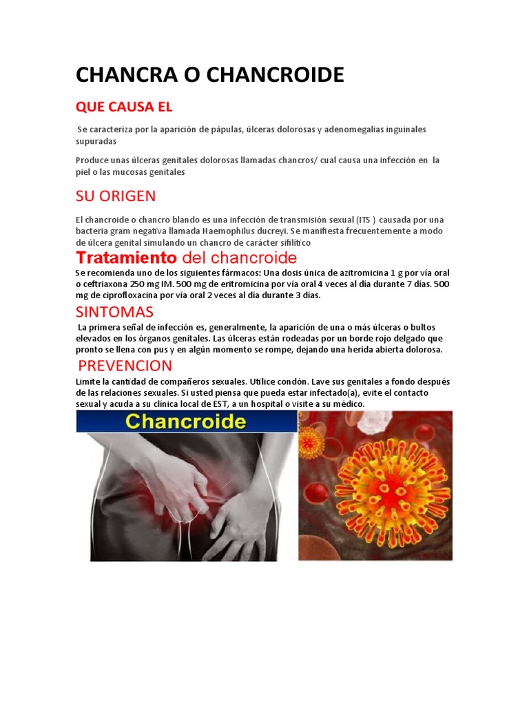 Chancra o Chancroide | PDF