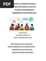 Modul Ajar Bimbingan Konseling SMP Kelas 8 Kurikulum Merdeka | PDF